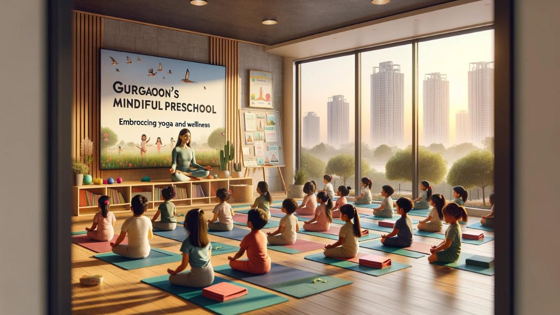 Yoga and Mindfulness Programs in Gurgaon's Preschools