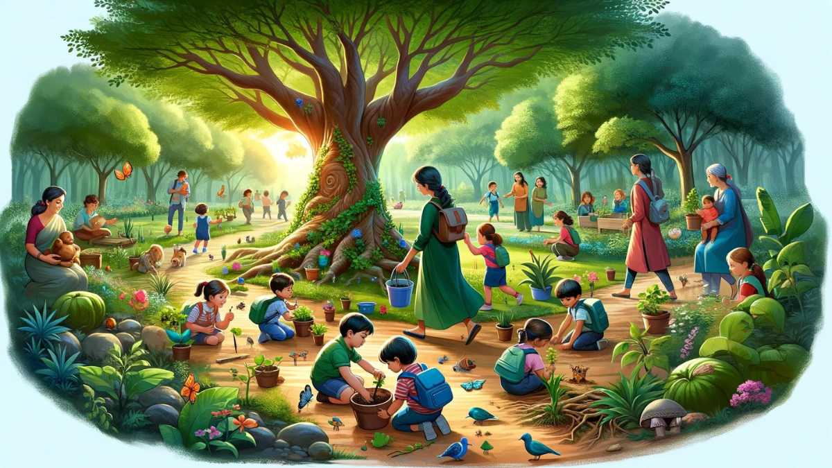 Nature as a Classroom: Eco-Education for Toddlers in Bangalore