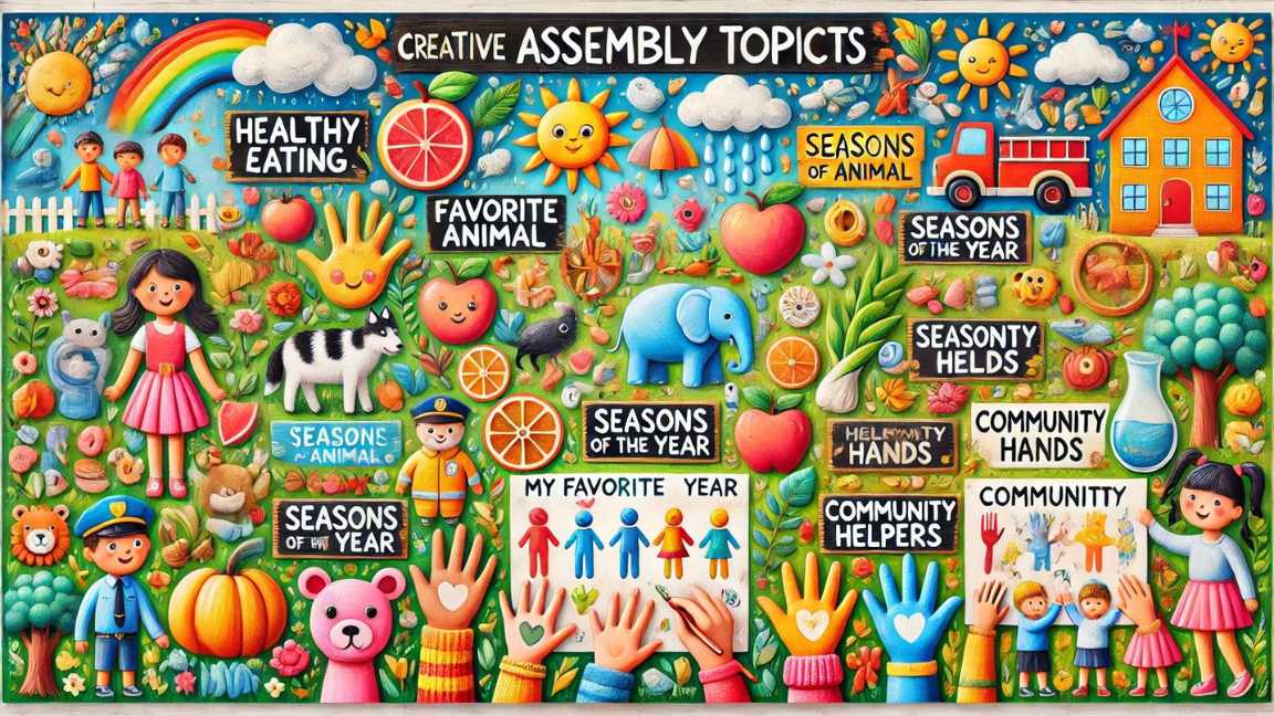 Creative Assembly Topics for Kindergarten.