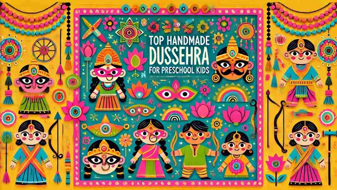 Top Handmade Dussehra Craft for Preschool Kids