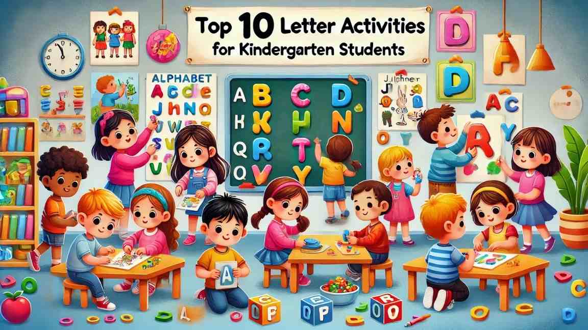 Top 10 Letter Activities for Kindergarten Students
