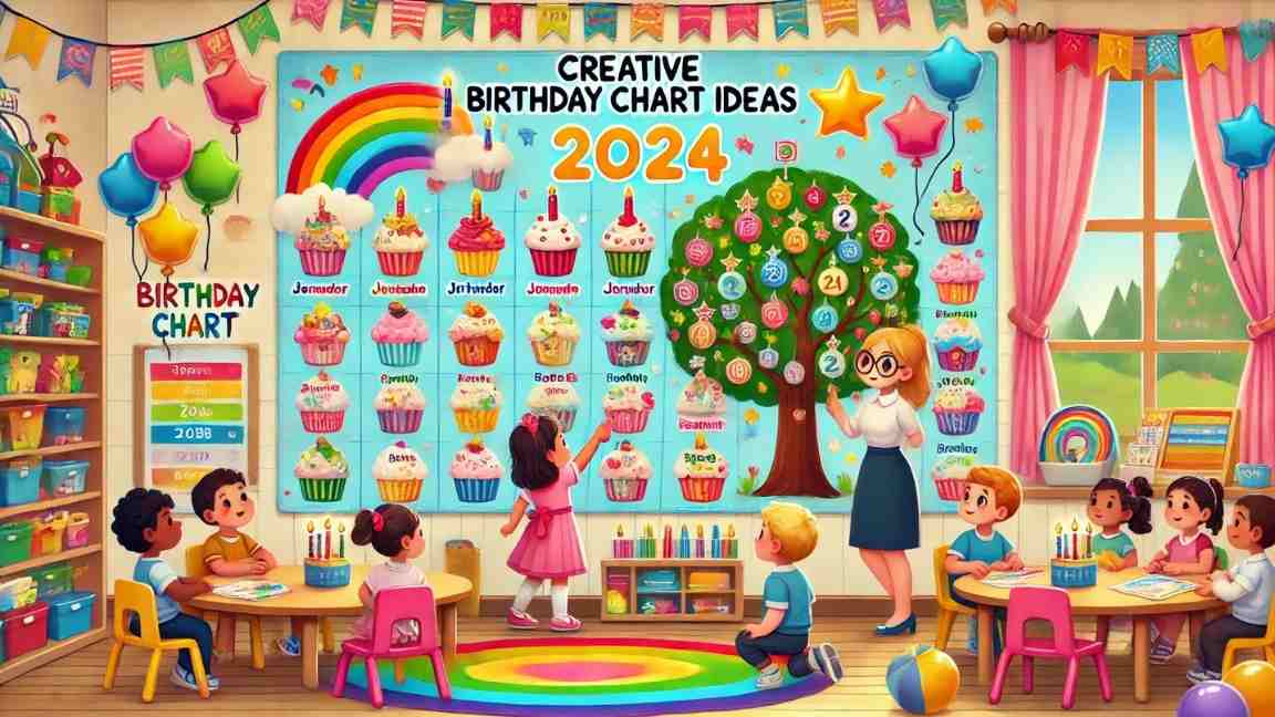 Top 10 Birthday Chart Ideas for Kindergarten in 2024.