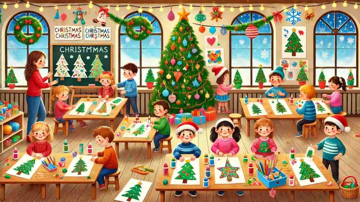 15 Best Christmas Tree Crafts for Kindergarten Class.