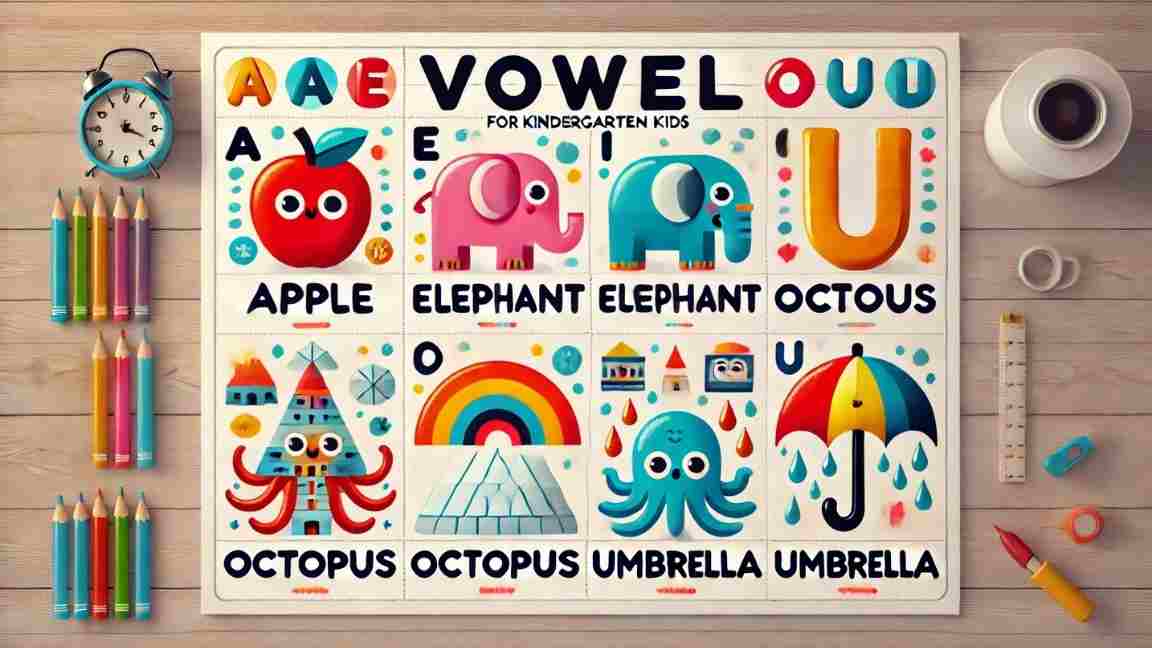 10 Best Vowel Chart for Kindergarten for Kids. - HelloParent