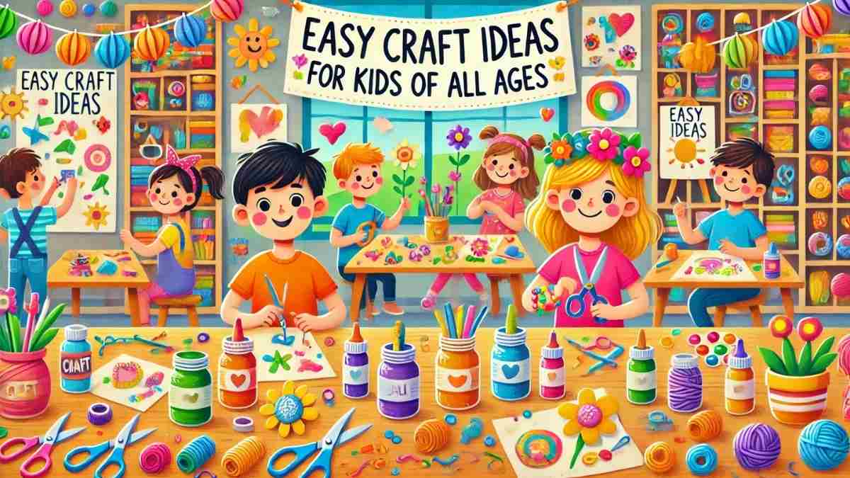 Top 10 Easy Craft Ideas for Kids of All Ages